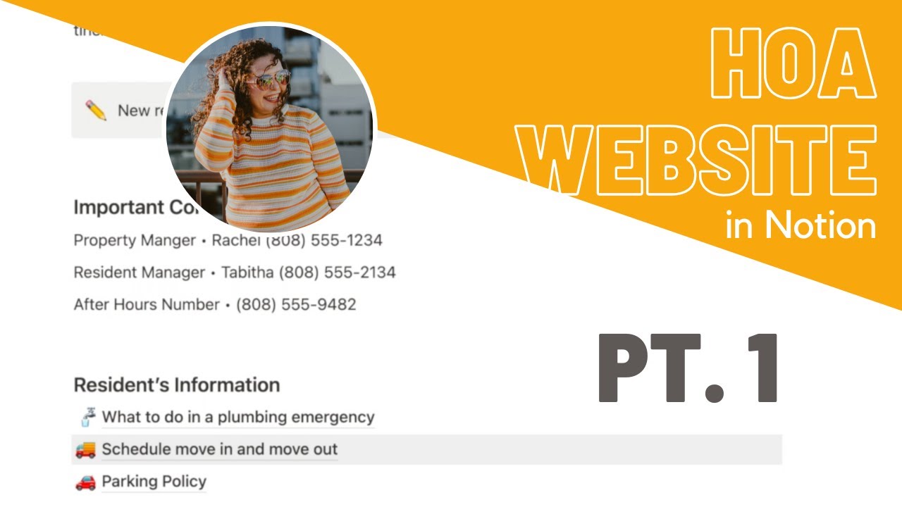 Build a Free HOA Condo Website - Pt. 1 - YouTube