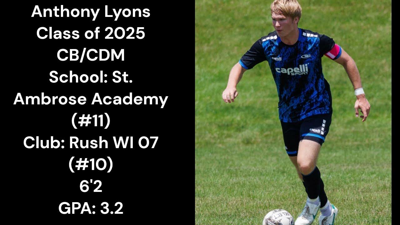 Anthony Lyons 2024 Spring Club Highlights - YouTube