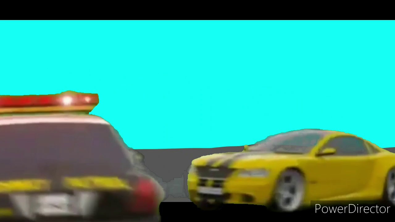 Green Screen Test: Police Chase - YouTube