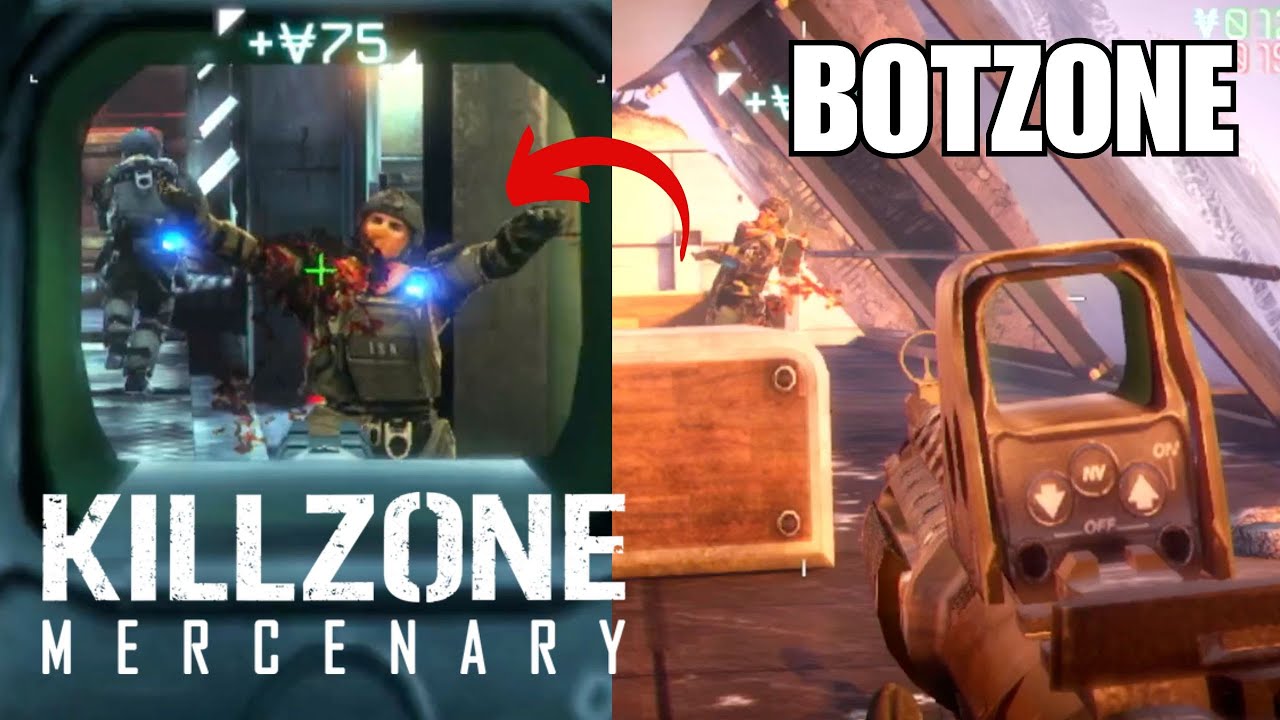 Killzone Mercenary Botzone Gameplay - Offline Multiplayer - YouTube