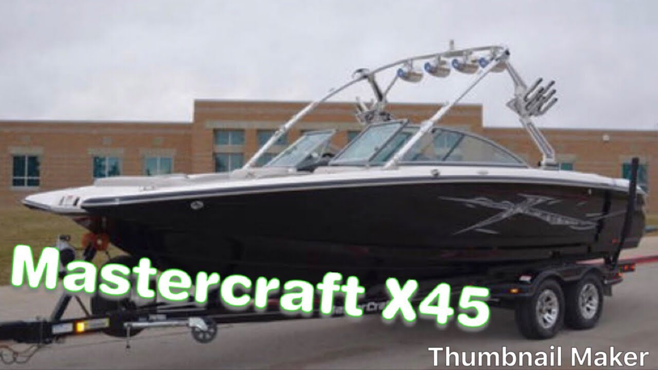 Mastercraft x45 bow interior walk thru tour - YouTube