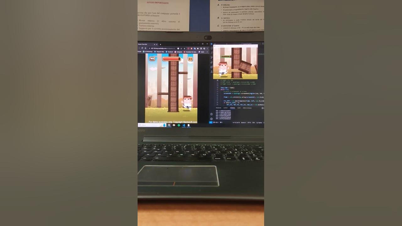Demo Computer Vision Project Opencv Opencvpython Computervision Games Programming 