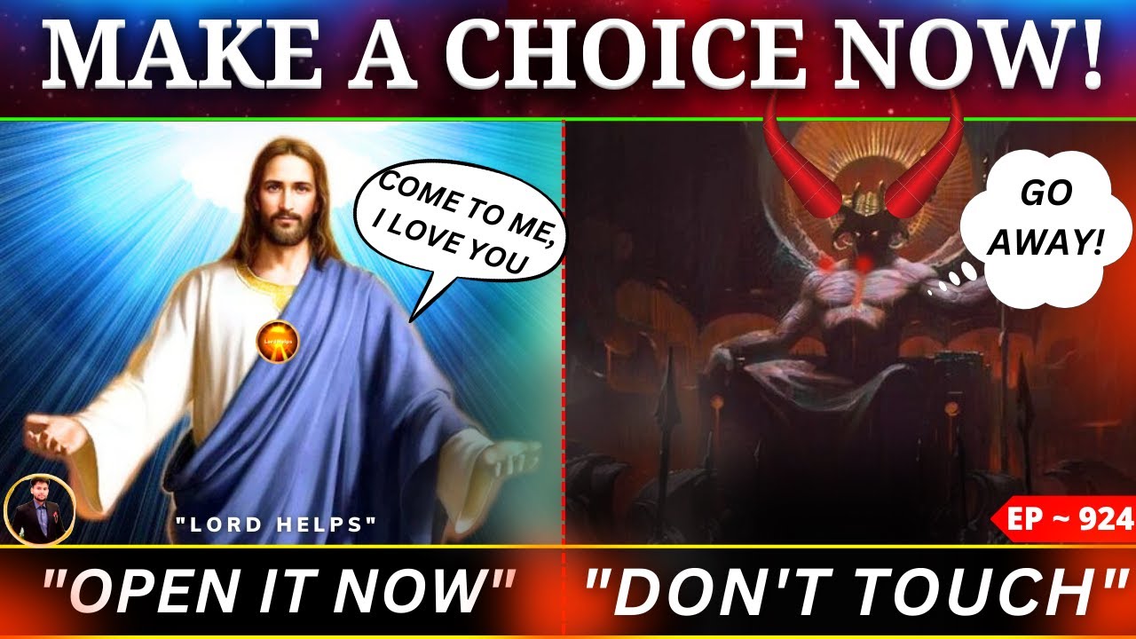 MAKE THE BIGGEST CHOICE OF YOUR LIFE NOW! - "JESUS OR THE DEVIL?" 👆 ...