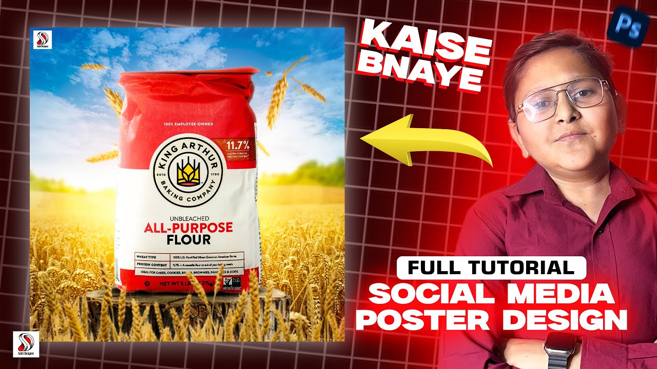 social media poster design in photoshop | food brand poster design ...