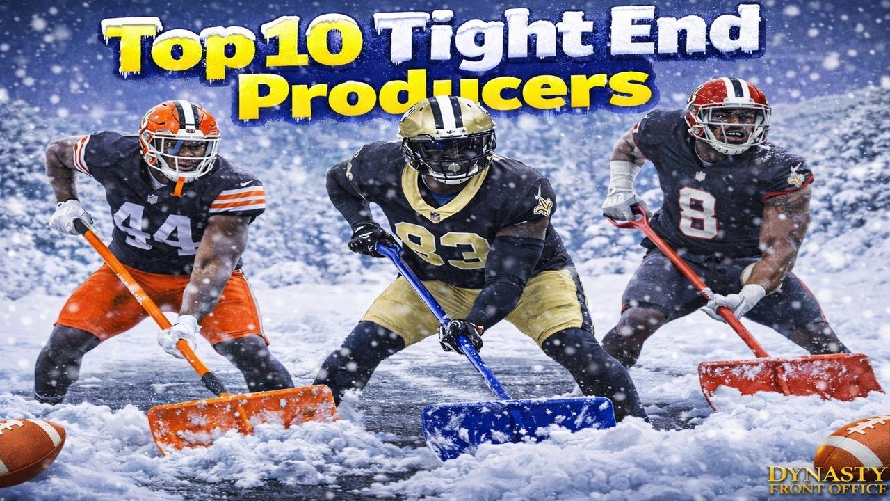 Top 10 Fantasy Tight End Producers - YouTube