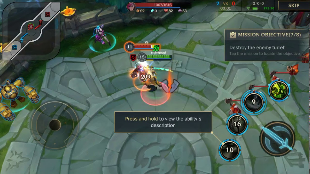 League of Legends:Wild Rift | Basic Tutorial | Gameplay - YouTube