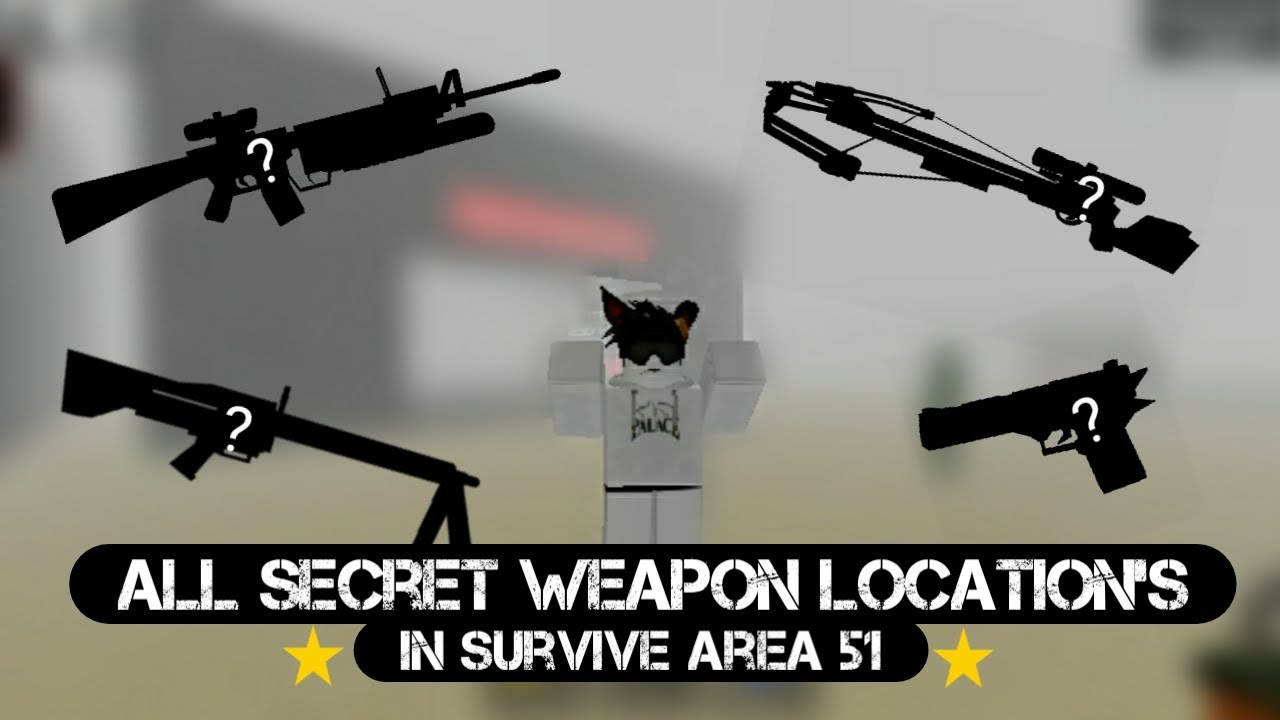 All Secret Weapon Location's In Survive Area 51 - YouTube