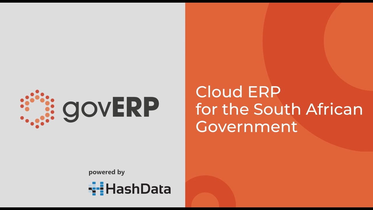 GovERP Overview - A Cloud Government ERP Solution for South African ...