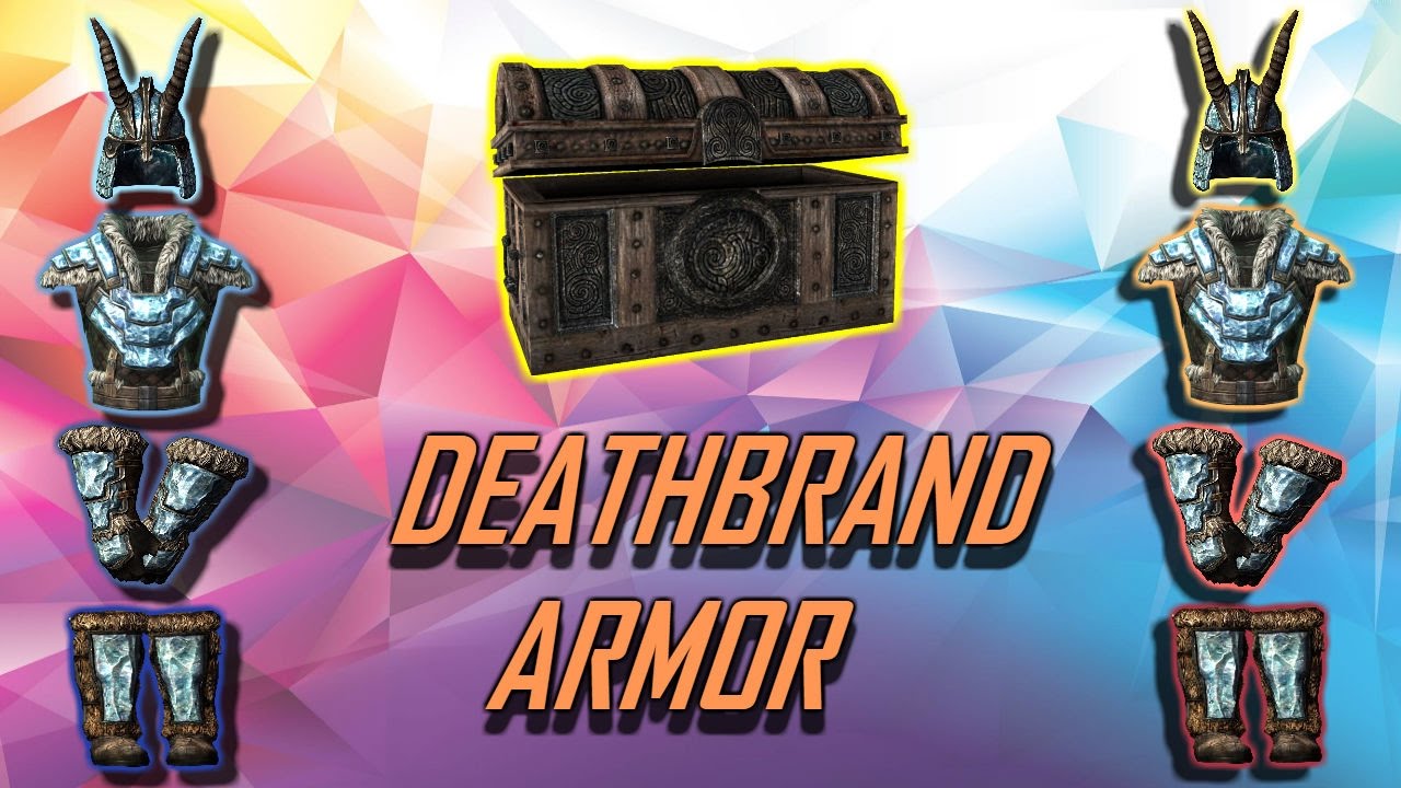 Skyrim How To Get Deathbrand Armor! - YouTube