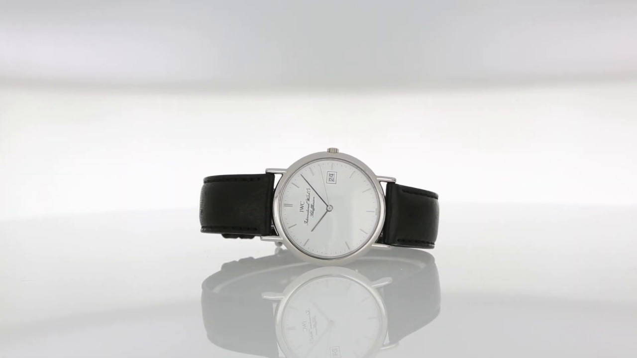 IWC Portofino Ref 3331 - YouTube