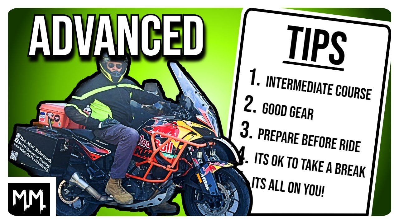 Motorcycle Riding Tips: ADVANCED - YouTube