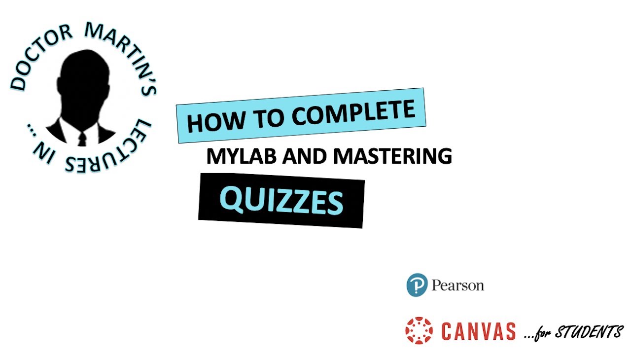How to Complete MyLab and Mastering Quizzes Bio 2870 - YouTube