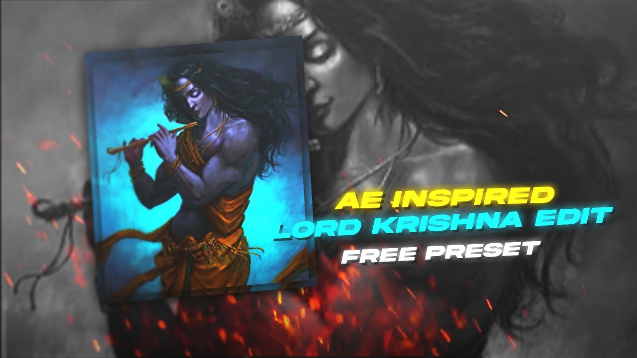 Lord Krishna 🛐🔥EFX Alight Motion Preset XML🔓| (60fps)|| AE Inspired ...