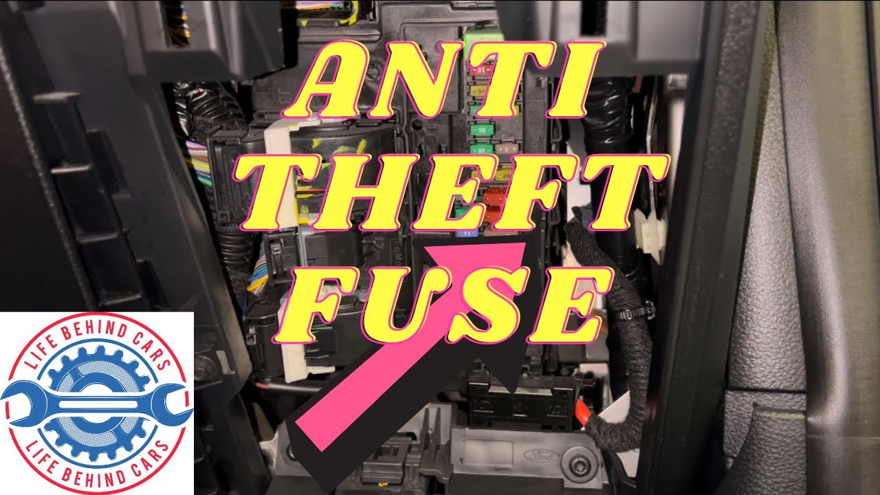 Ford Ranger 3.2 TDCI 2016-2019 Anti Theft Alarm Fuse Location - YouTube