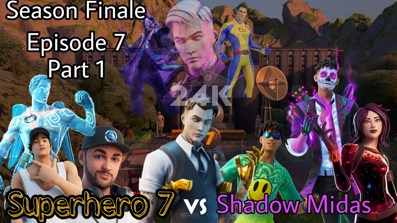 Fortnite Roleplay SUPERHERO 7 Season 1 Episode 7 (Superhero 7 Vs Shadow ...