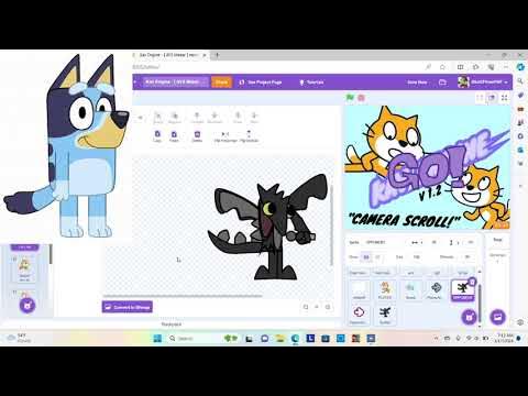 Bluey plays scratch Part 2 - YouTube
