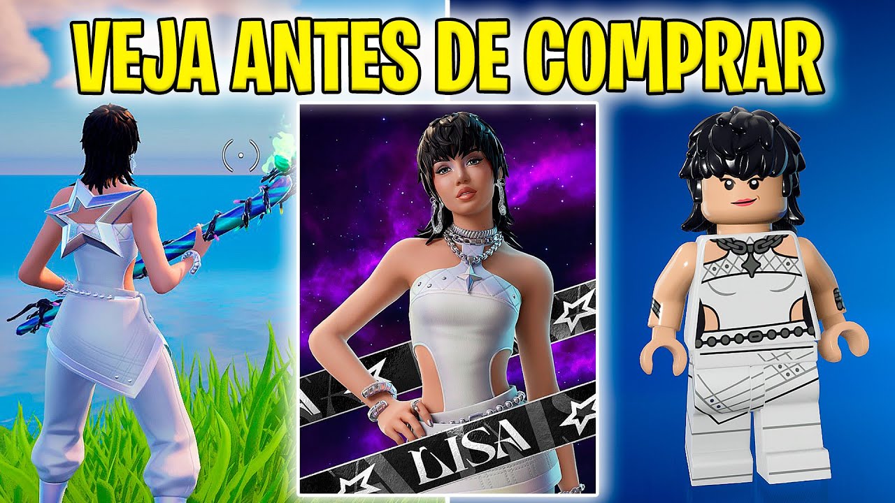 VEJA ANTES DE COMPRAR SKIN LISA ROCKSTAR (PASSE DO FESTIVAL MUSICAL ...