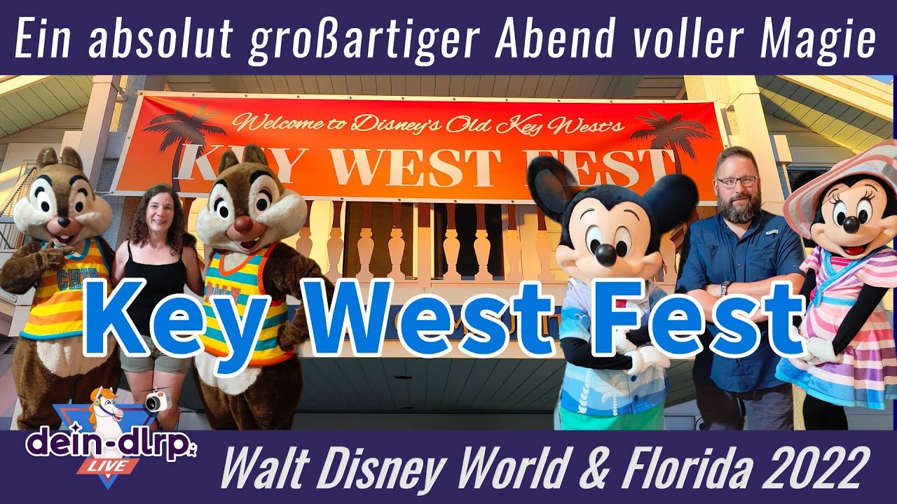 Key West Fest - Wir erleben ein großartiges Event in Disney's Old Key ...