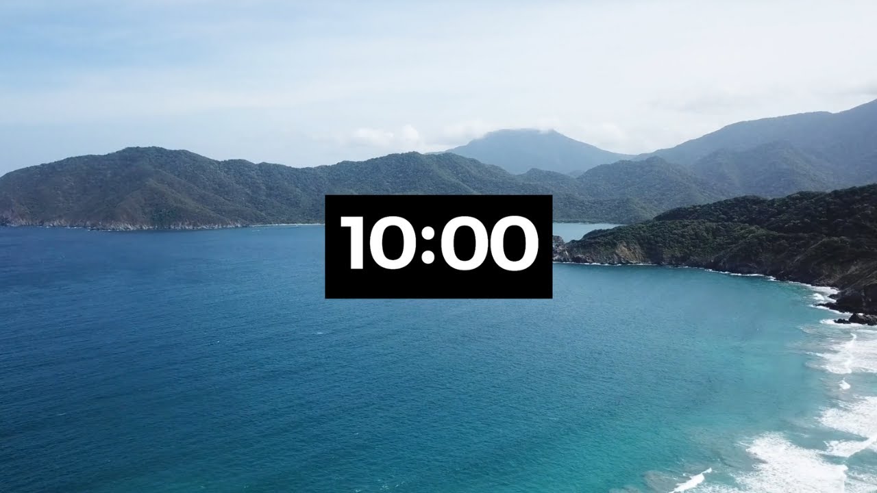 10 Minute Timer - Calm Music for a Stressful Day - YouTube