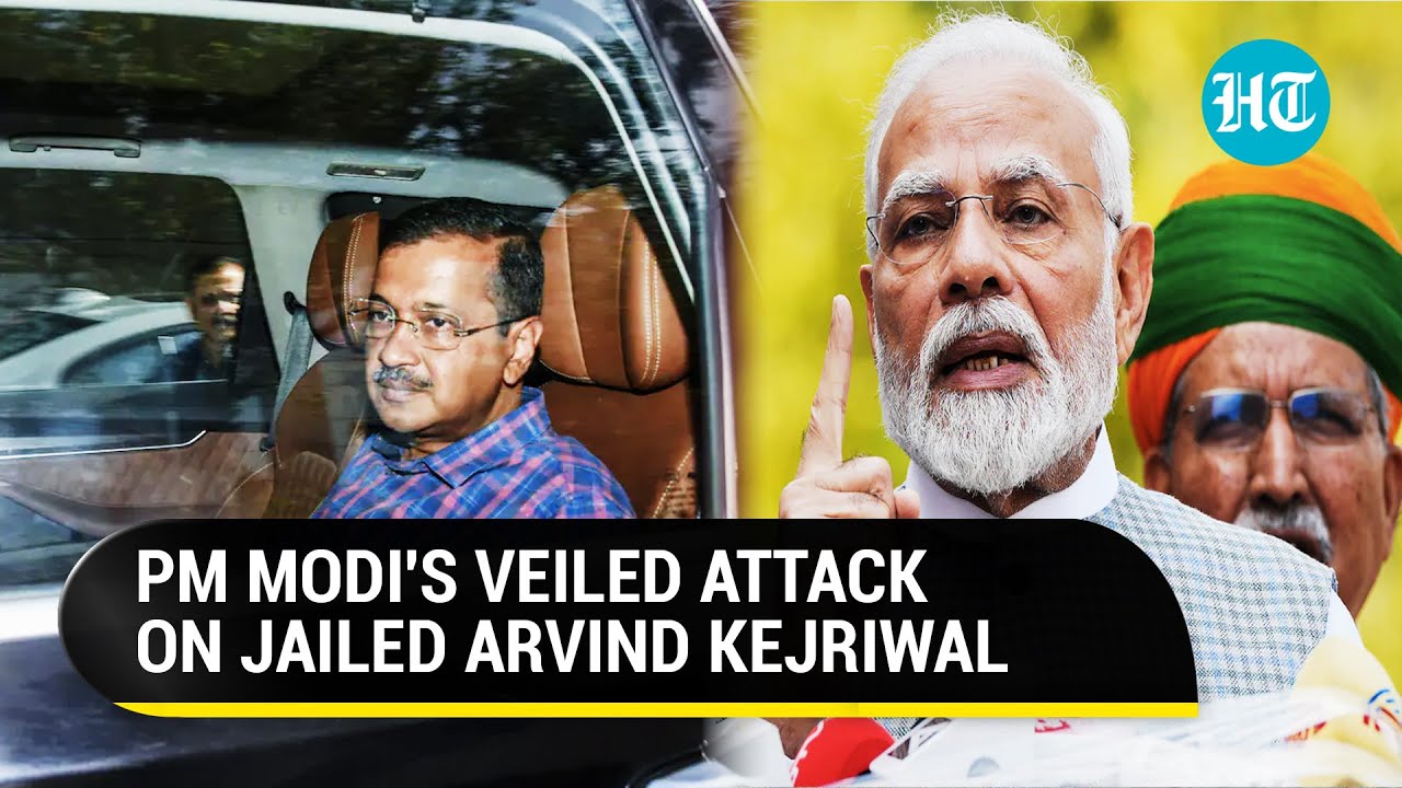 'Probe Because...': PM Modi Jabs Jailed Kejriwal, Congress Amid Row ...