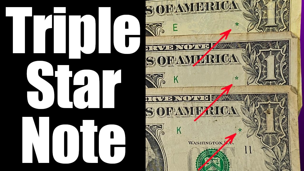 A Trio of Star Notes Found! Currency Hunting! - YouTube