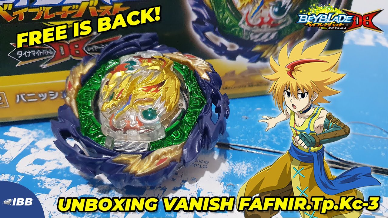 NEW DB FAFNIR! Vanish Fafnir.Tp.Kc-3 UNBOXING & REVIEW #beybladeburstdb ...