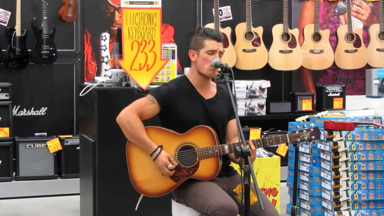 Michael Paynter live at JB - Hi Fi Frankston Perfoming Live - Man Of ...