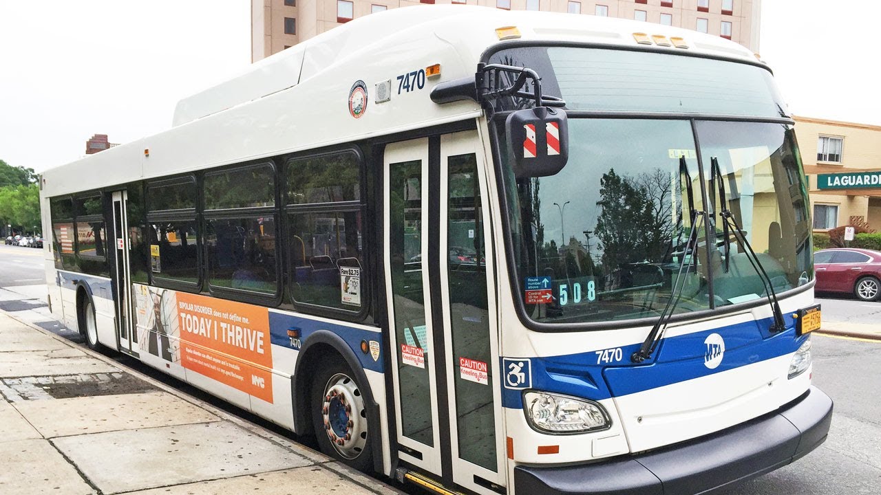 MTA bus drivers told not to open rear doors to fight fare beating - YouTube