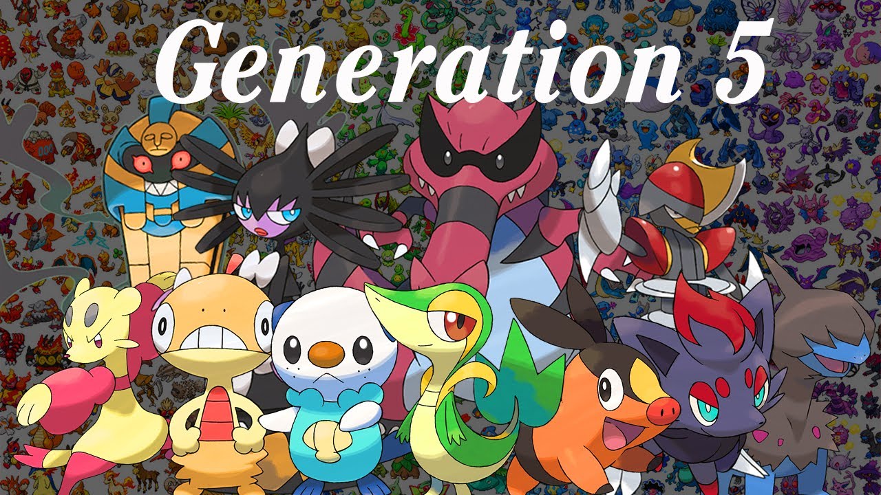 Ranking Every Pokémon From Gen 5 - YouTube