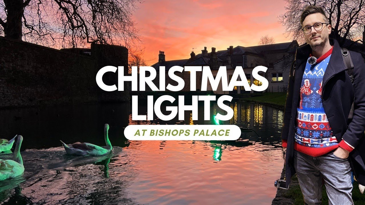 Christmas Lights at Bishops Palace - YouTube