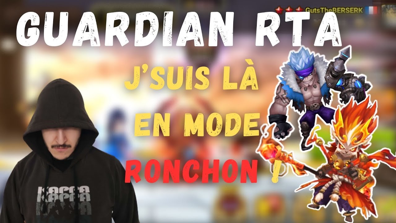 GUARDIAN RTA : Je suis tout RONCHON et je le fais savoir ! SUMMONERS ...