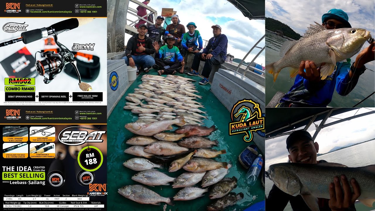 VLOG 252 | TRIP PECAH TONG | SETUP ROD KN SEBAT | PULAU AMAN - YouTube