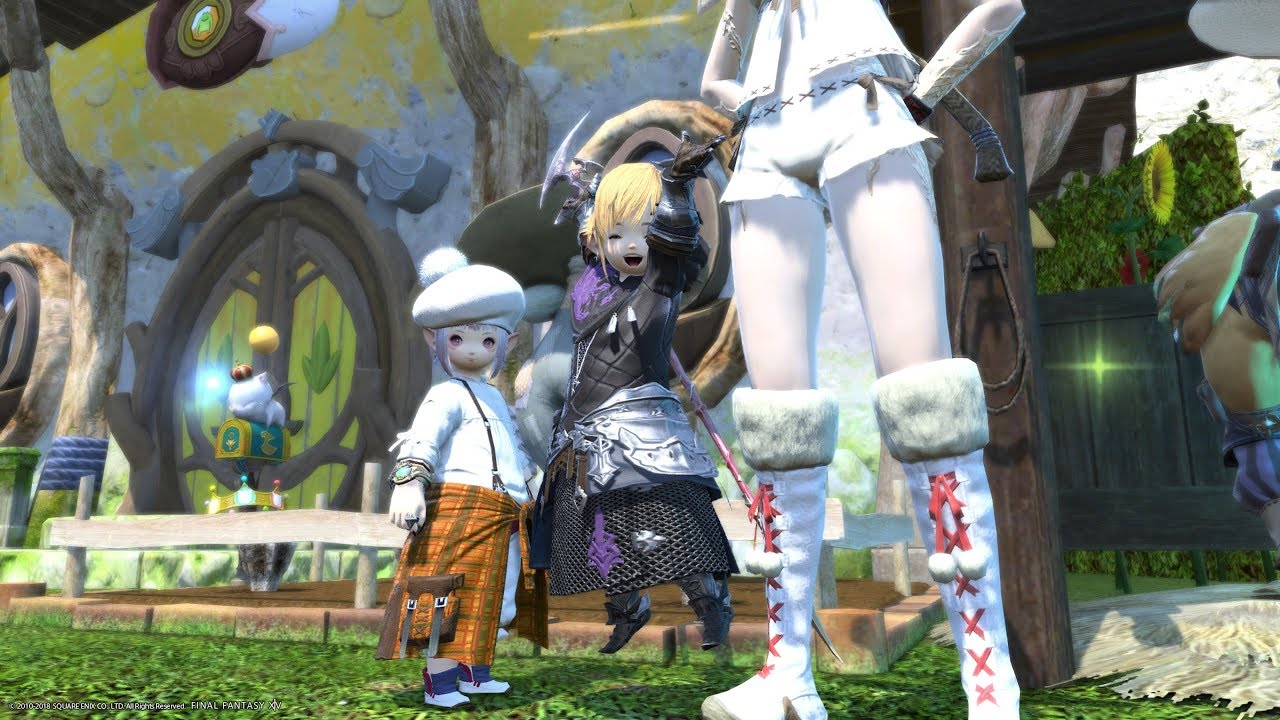 【FF14-486】FINAL FANTASY XIV ラムさんとジャキさん【古代の民の迷宮戦後】 - YouTube