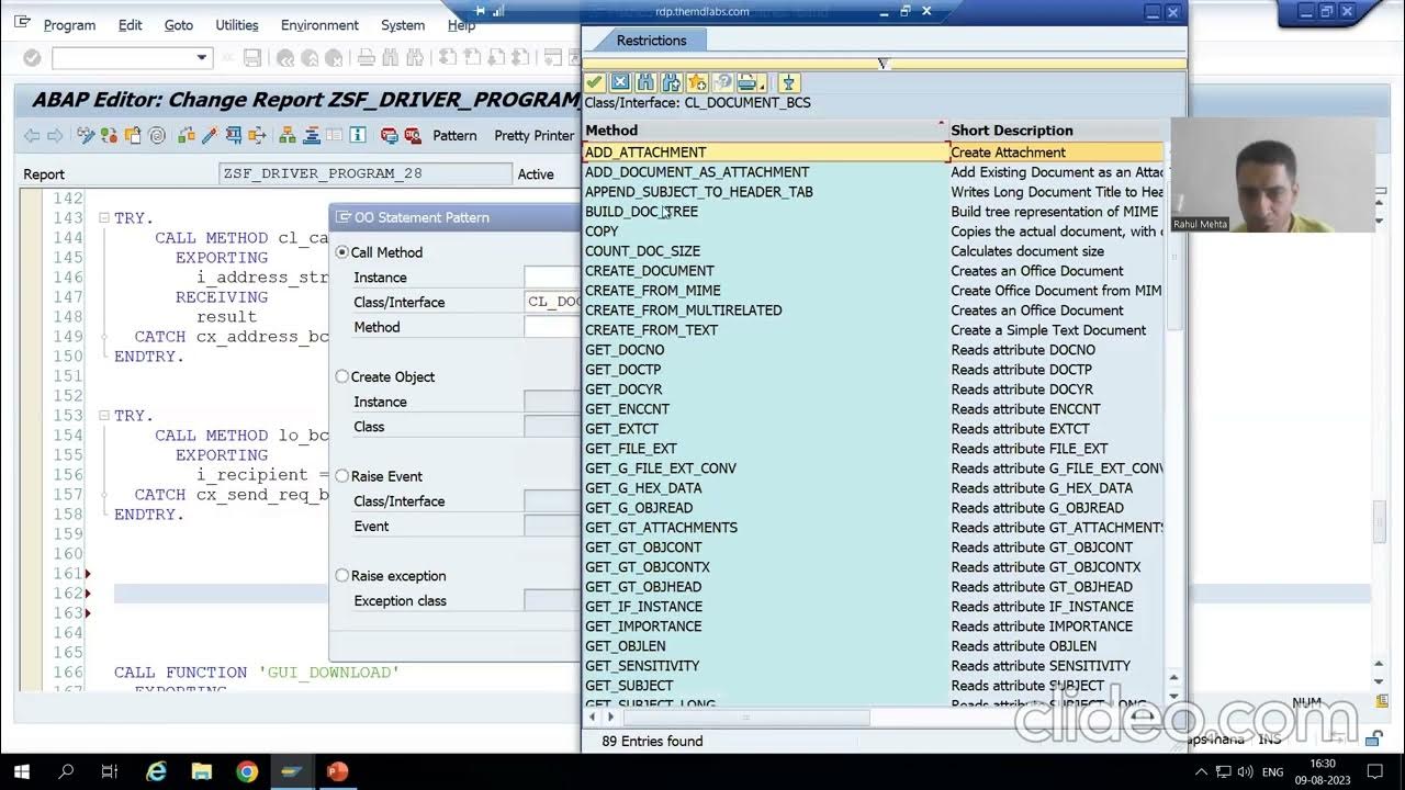 55 - Smartforms - Sending Smartform PDF as an E-Mail Attachment Part6 - YouTube