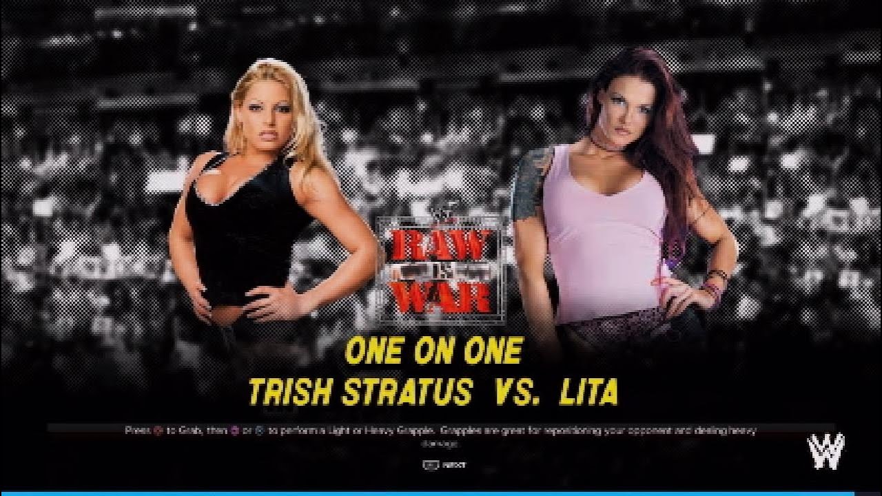 Trish Stratus vs Lita WWE2K24 - YouTube