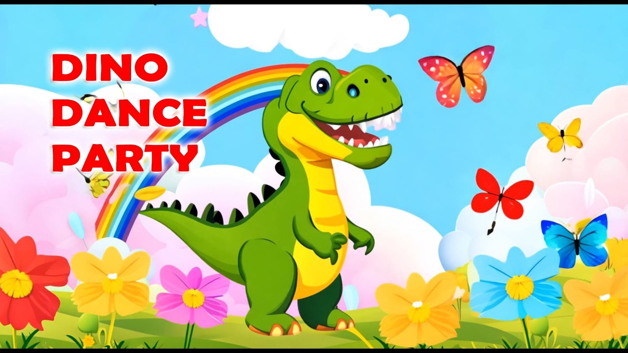 Dino Dance Party - Roar & Stomp: Dino Fun - Song for Children - YouTube
