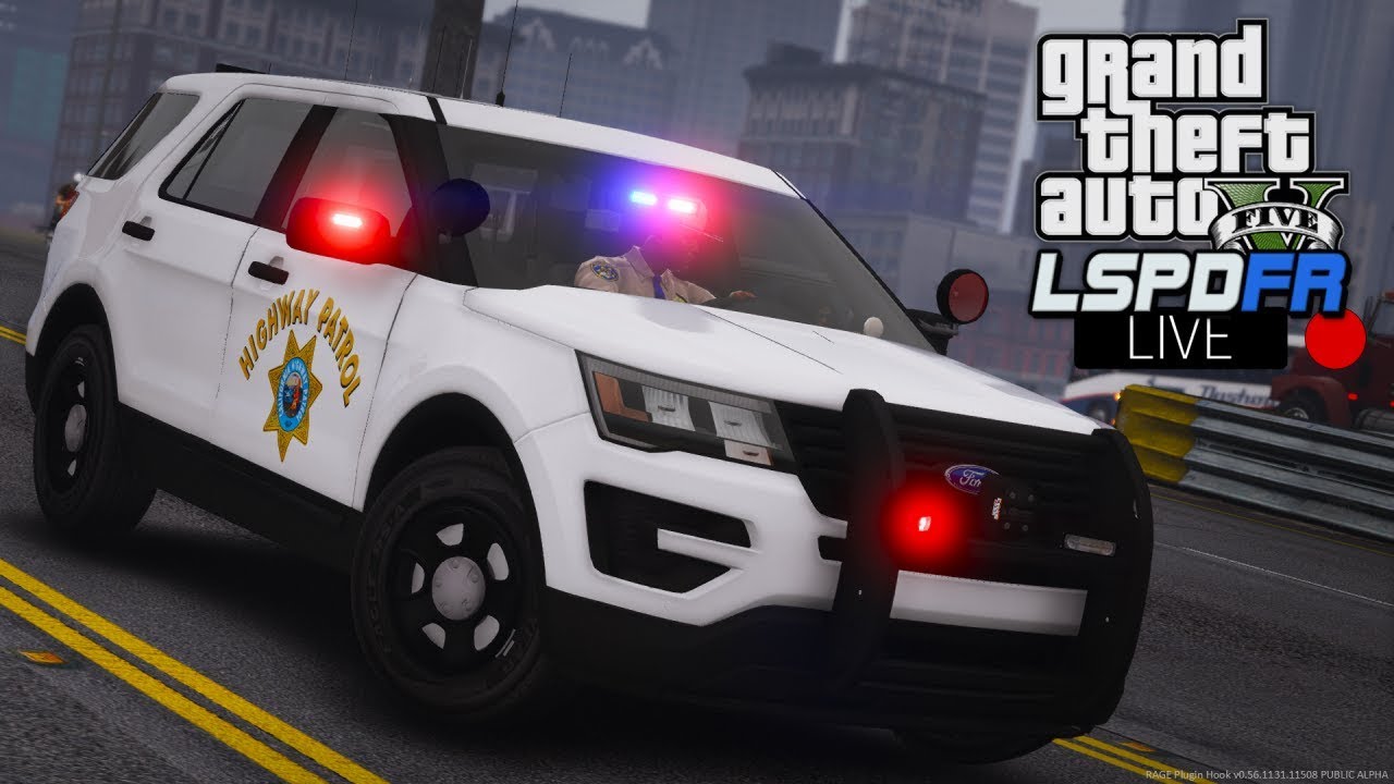 GTA 5 LSPDFR LIVE - Day 99 | California Highway Patrol #2 | LSPDFR CHP ...