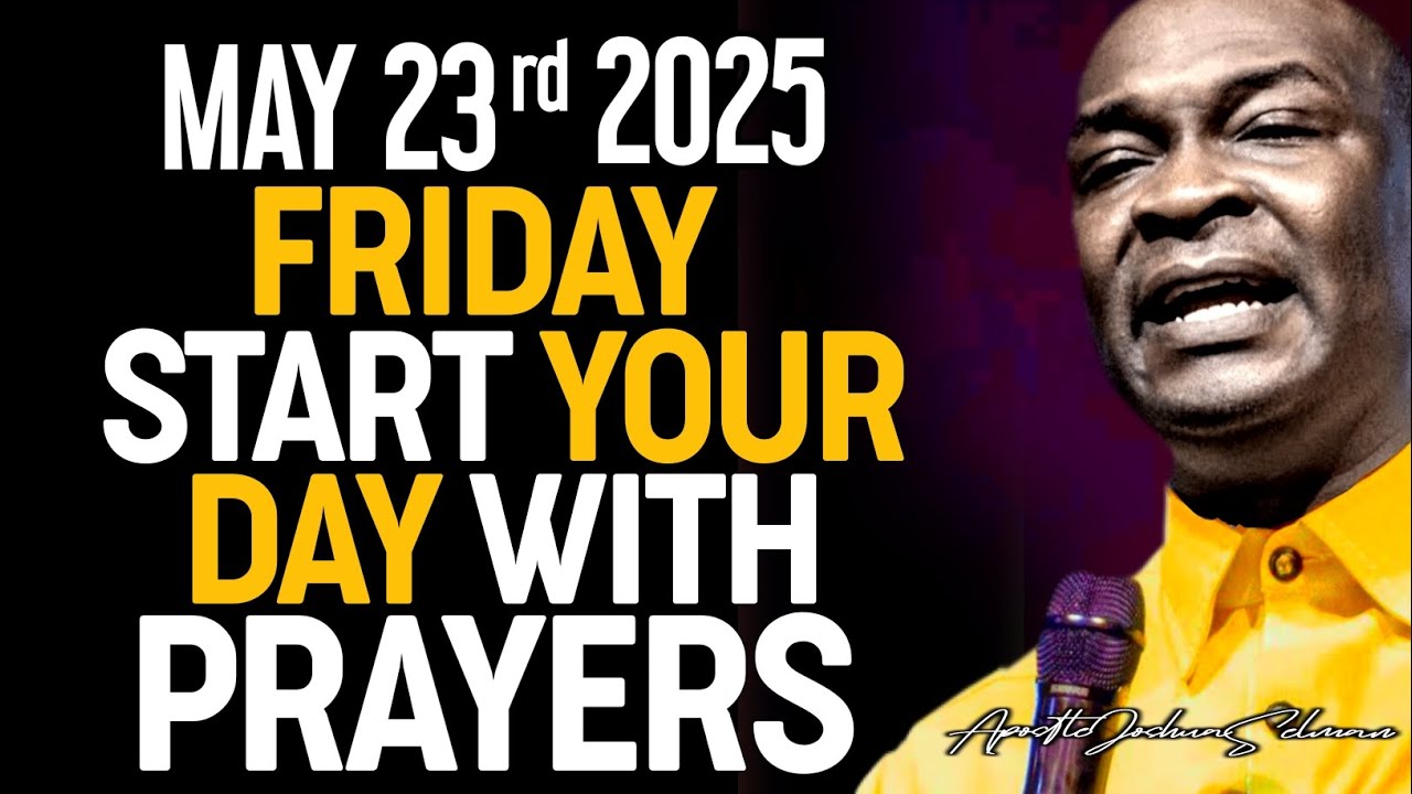 FRIDAY MAY 23RD 2025 | Receive This Prophetic WORD For OPEN DOORS ...