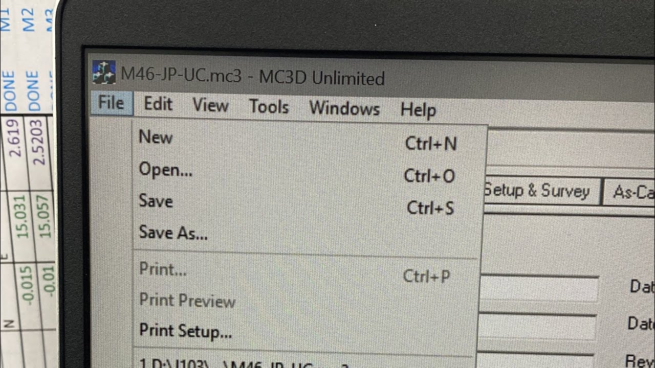 MC3D for Precast Yard Surveyor|| - YouTube