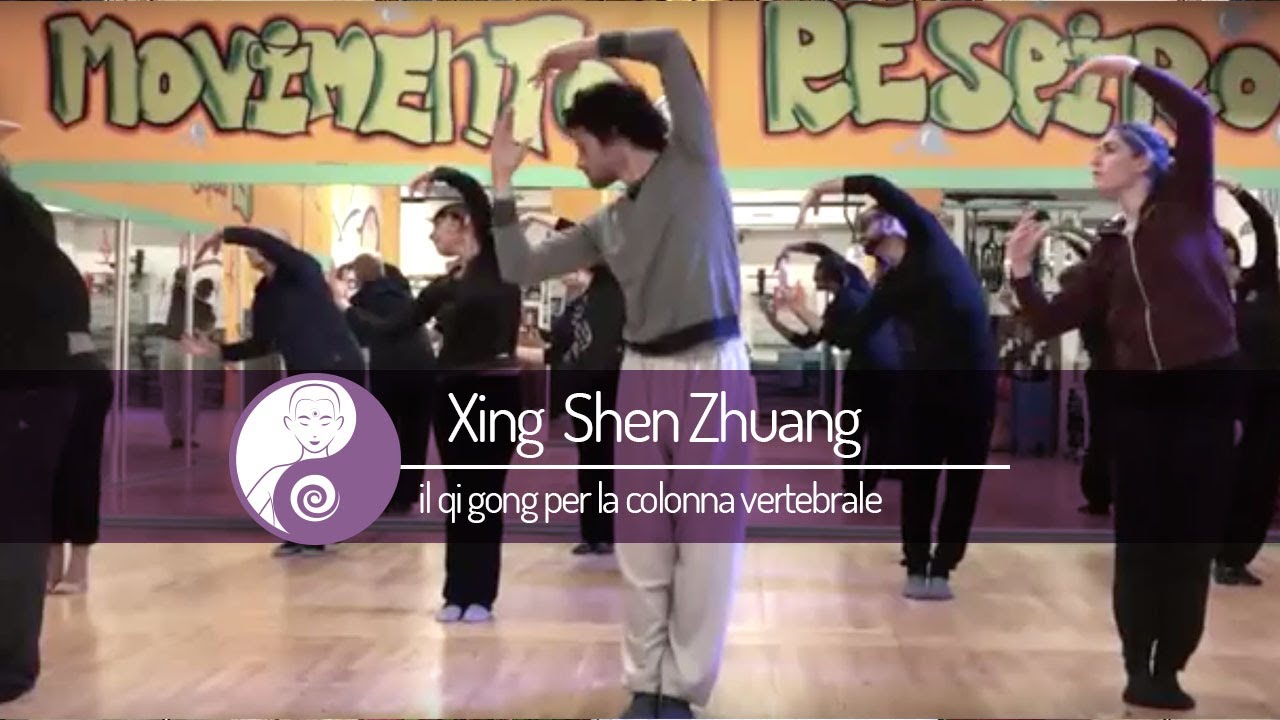 Xing Shen Zhuang - Il qi gong per la colonna vertebrale - YouTube