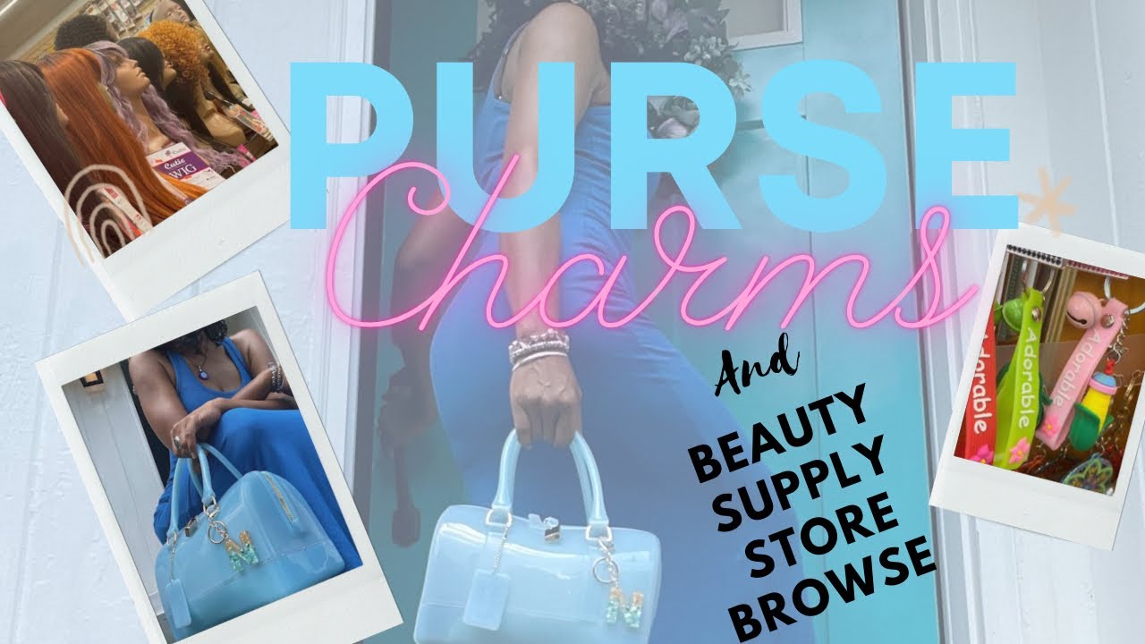 What’s in my local beauty supply store| purse charm haul| Amazon jelly ...