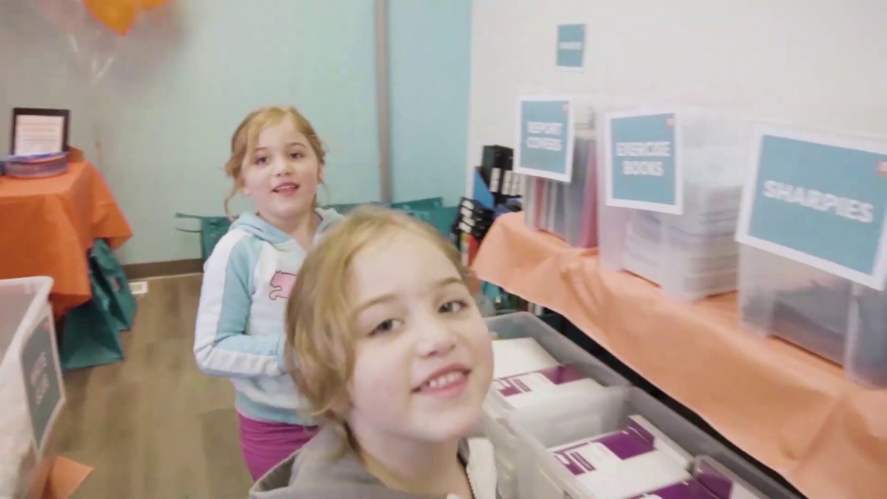 Back To School Pop Up Shop - YouTube