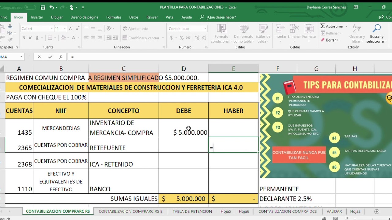REGIMEN COMUN COMPRA A REGIMEN SIMPLIFICADO POR DAYHANA CORREA SANCHEZ ...