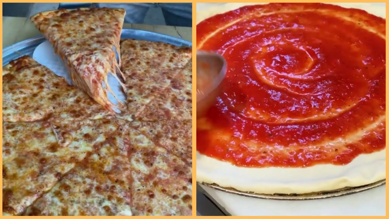 Making Of Classic Pizza | American Street Food | Food ASMR - YouTube