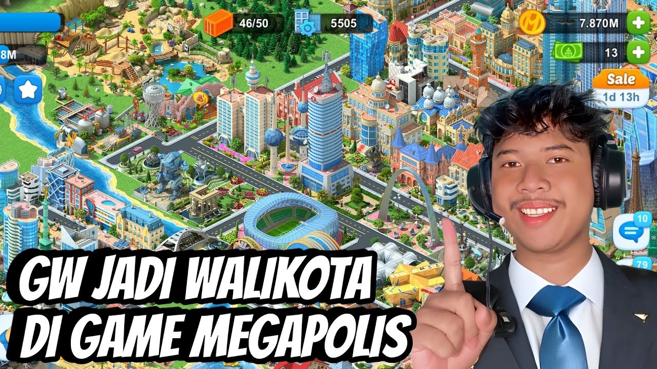 Gw Menjadi Walikota di Kota Megapolis ~ Megapolis - YouTube