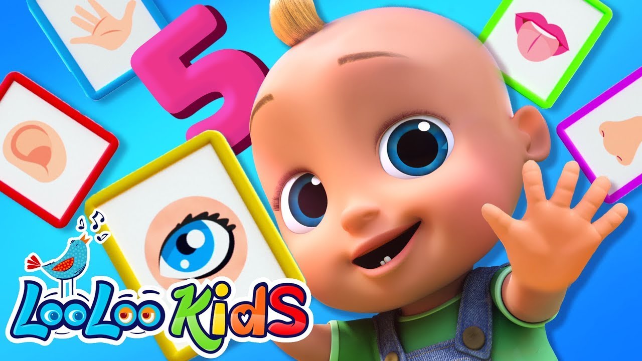 Five Senses 😃 MORE 60 MIN Nursery Rhymes Songs - BEST Toddler Cartoons ...