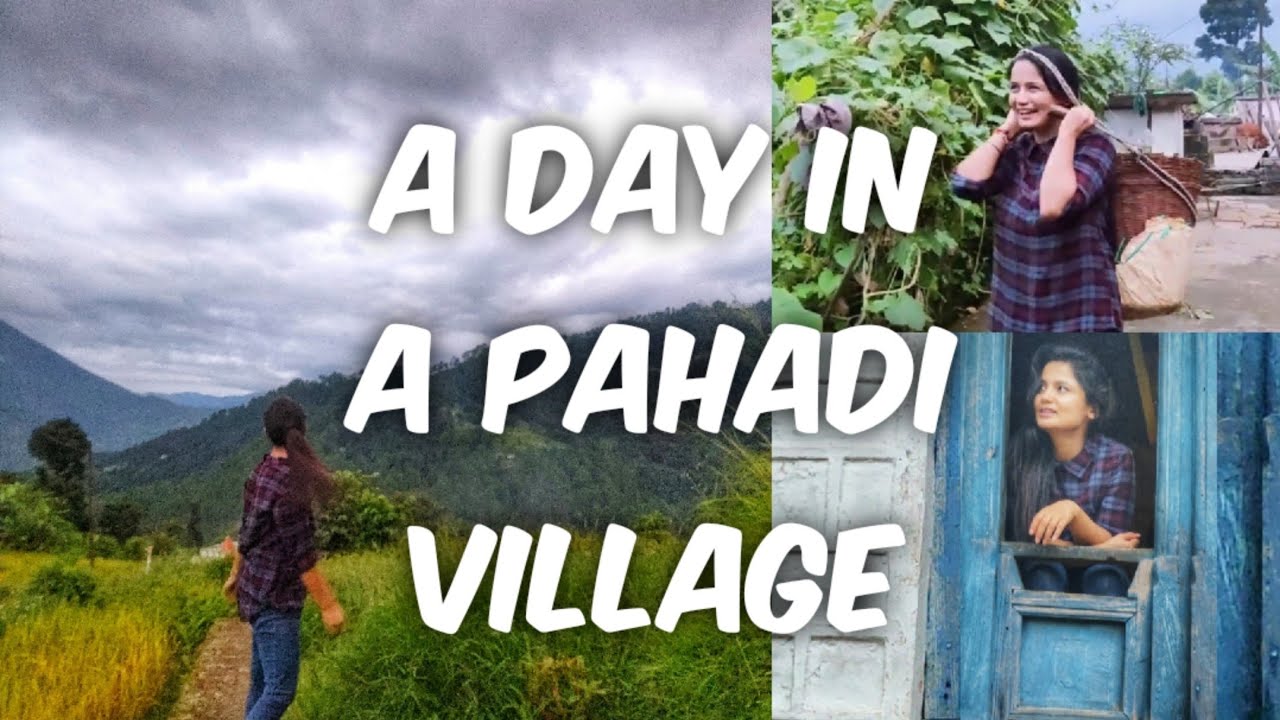 PAMTODI- A Day In A Pahadi Village || Kumaoni Village || Didihat ...