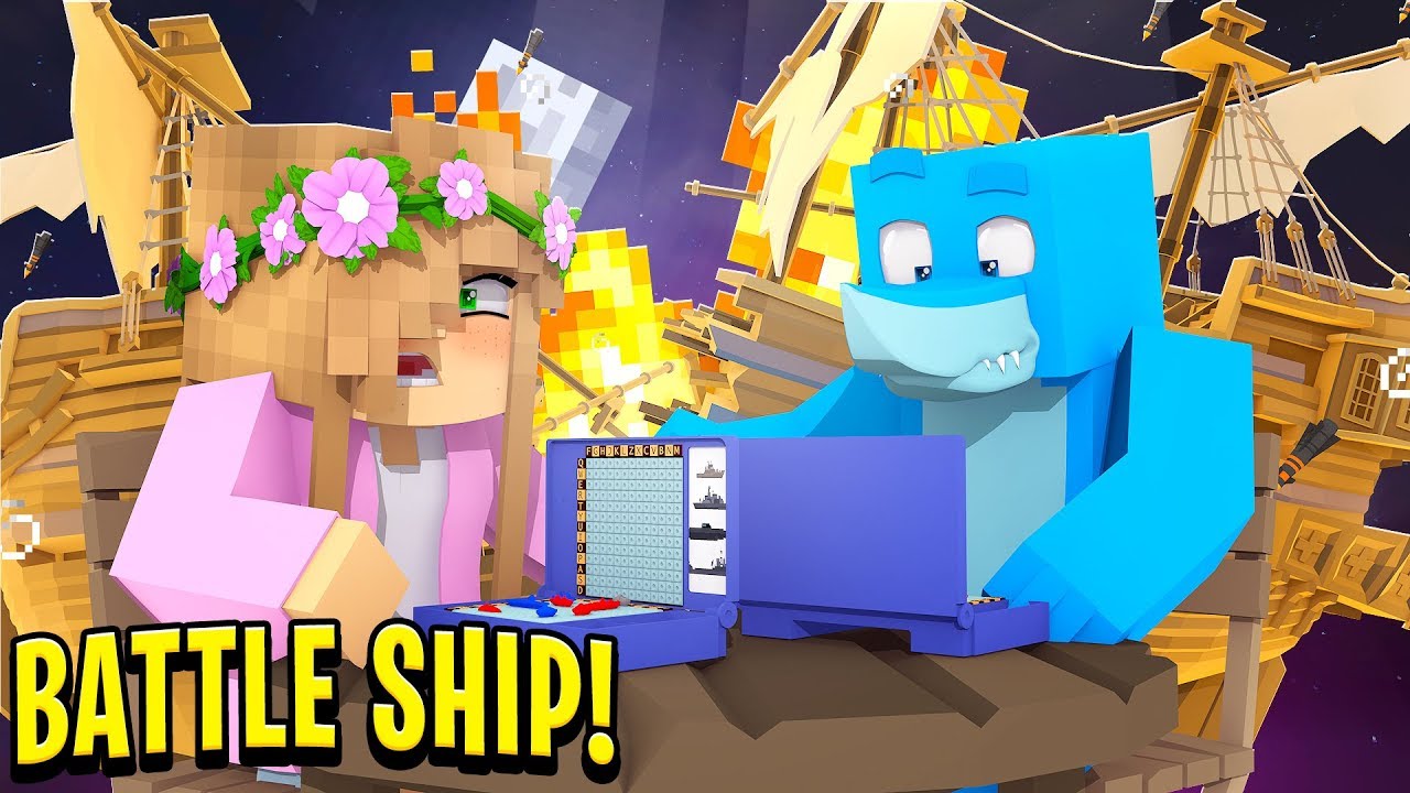 YOU *SUNK* MY BATTLESHIP! Minecraft Challenge w/ Little Kelly - YouTube