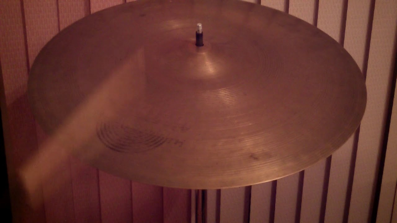 1980s SABIAN HH factory labeled "LIGHT RIDE" ~ amazing RIDE/CRASH ...