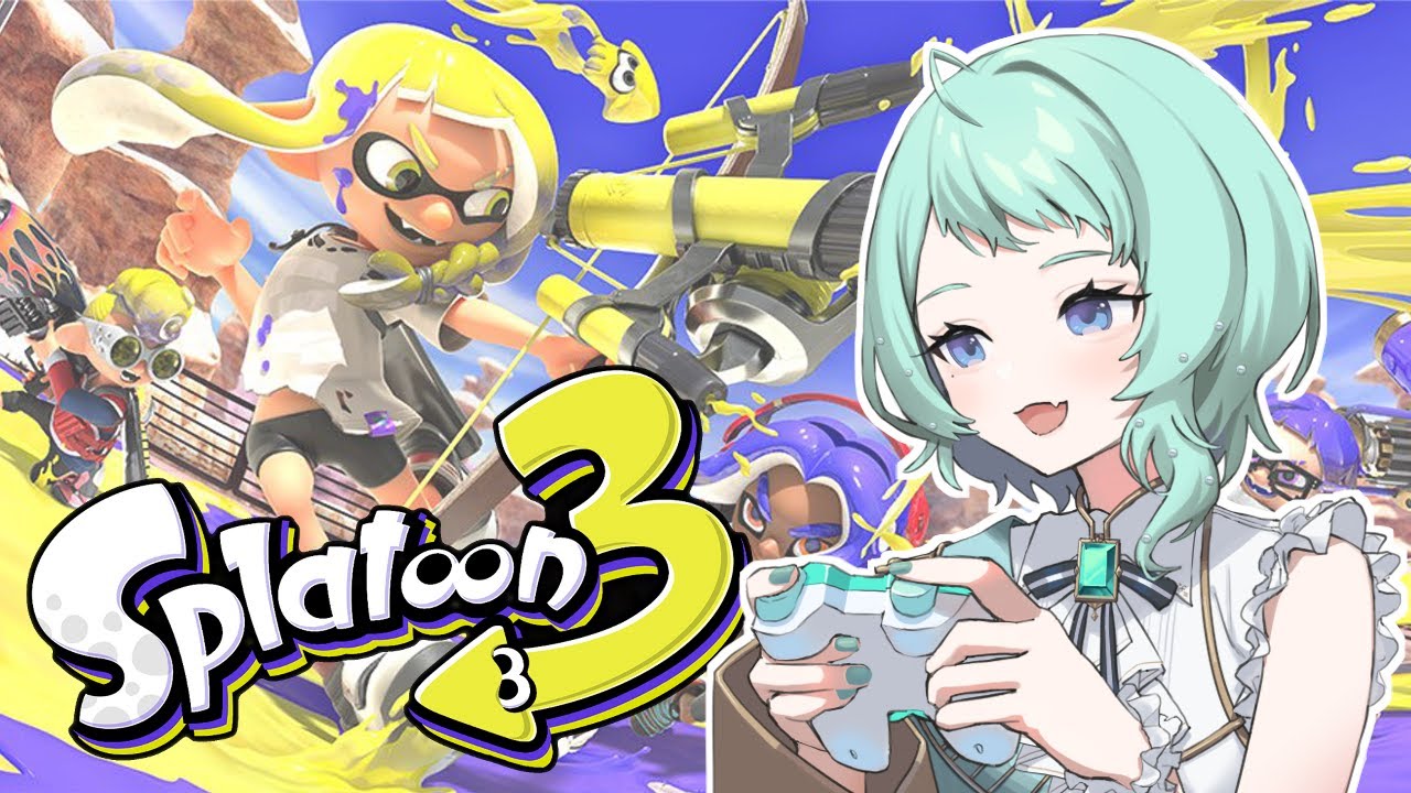 #splatoon3 】参加型！あけおめことよろ配信【 #VTuber / 霄ユラ 】 - YouTube